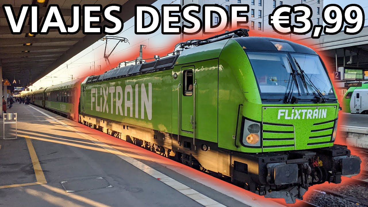 Así Es Viajar En FlixTrain 🚆 El Tren LowCost De Alemania - YouTube