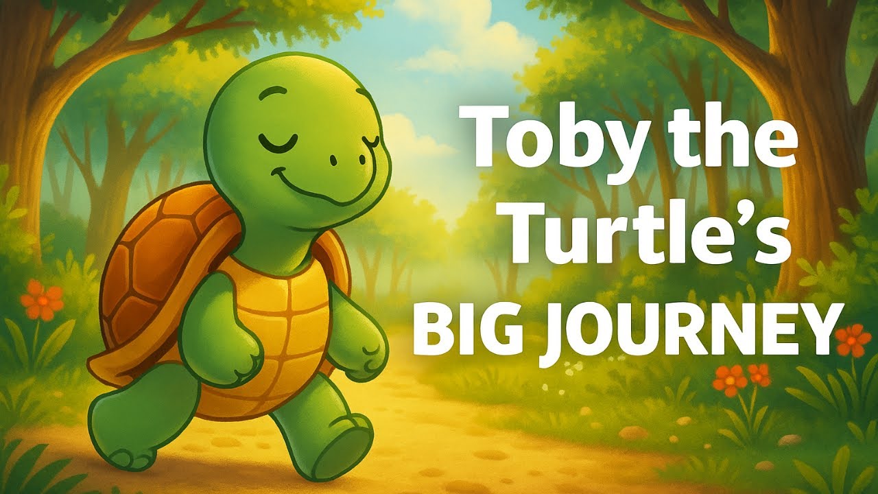 Toby the Turtle's Journey #children #kidsstories #fairytales # ...