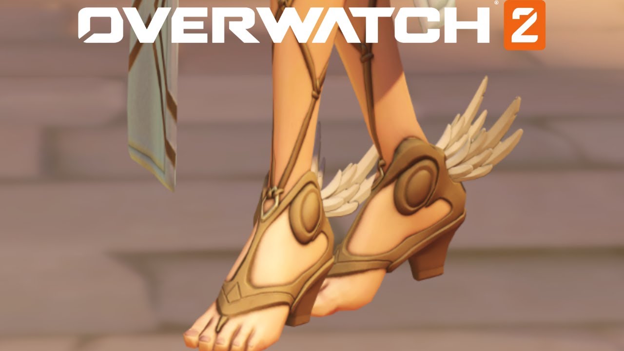 POV: MERCYS FEET IS ON THE LINE | Overwatch #Ashe #mercy - YouTube