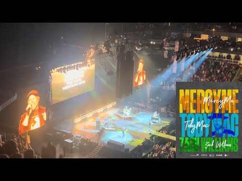 MercyMe, Toby Mac, and Zach Williams live concert! - YouTube