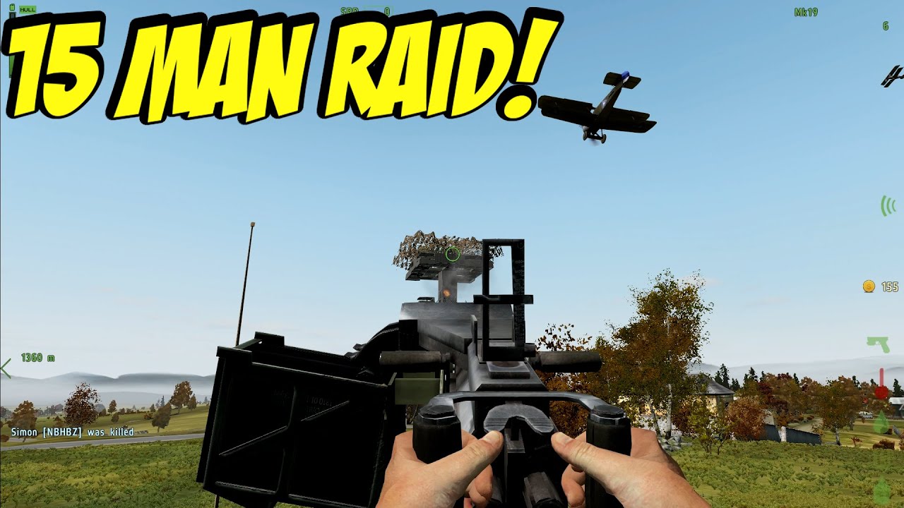 DAYZ OVERPOCH - 15 MAN RAID! - YouTube