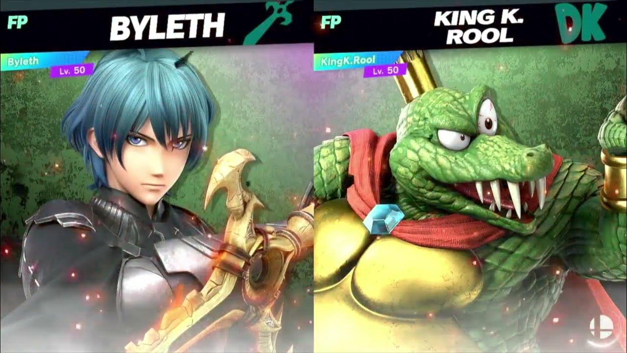 Super Smash Bros Ultimate Amiibo Fights 3pm Poll Byleth vs K Rool - YouTube