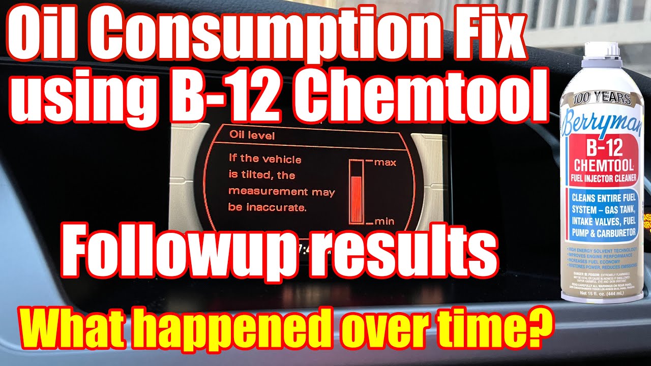 Long term follow up after using B-12 Chemtool to help Audi A4 2.0T oil ...