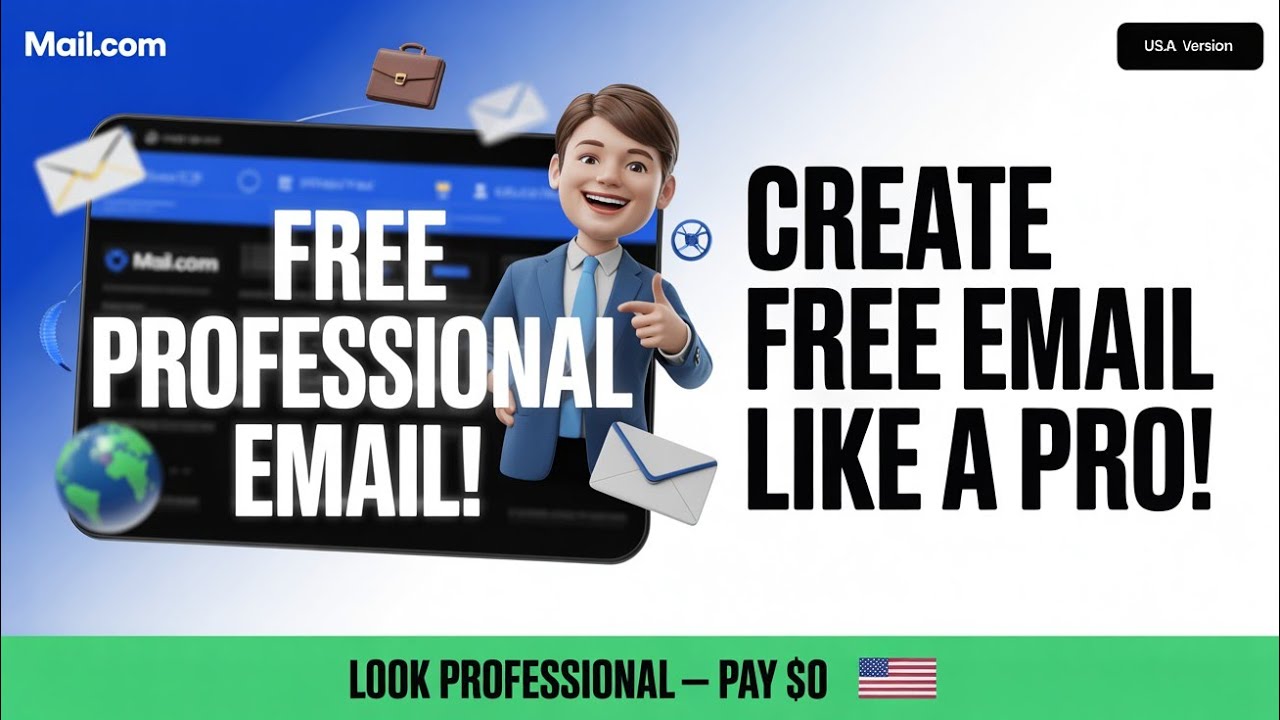 Create FREE Professional Email for Business (No Domain Needed!)| Step ...