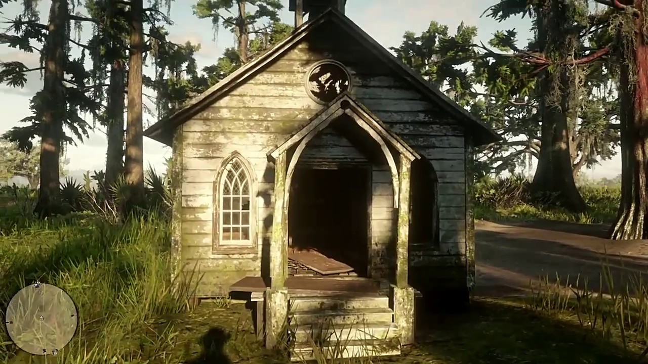 Red Dead Redemption 2 Easter Egg #14 A IGREJA PEQUENA - YouTube