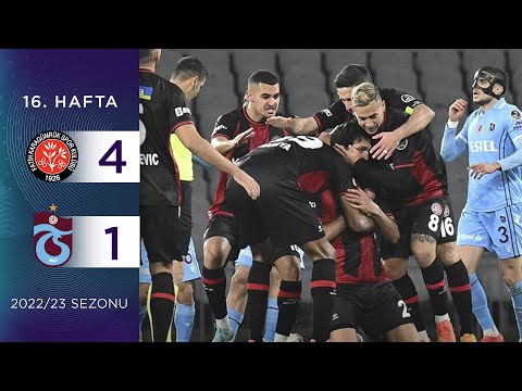 VavaCars Fatih Karagümrük (4-1) Trabzonspor | 16. Hafta - 2022/23