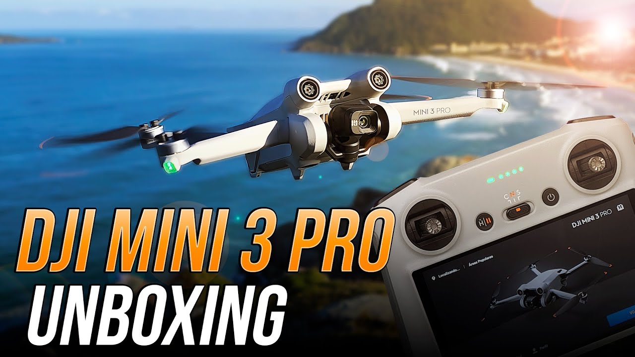Pequeno e muito bom! DJI Mini 3 Pro [UNBOXING + PRIMEIROS TESTES] - YouTube