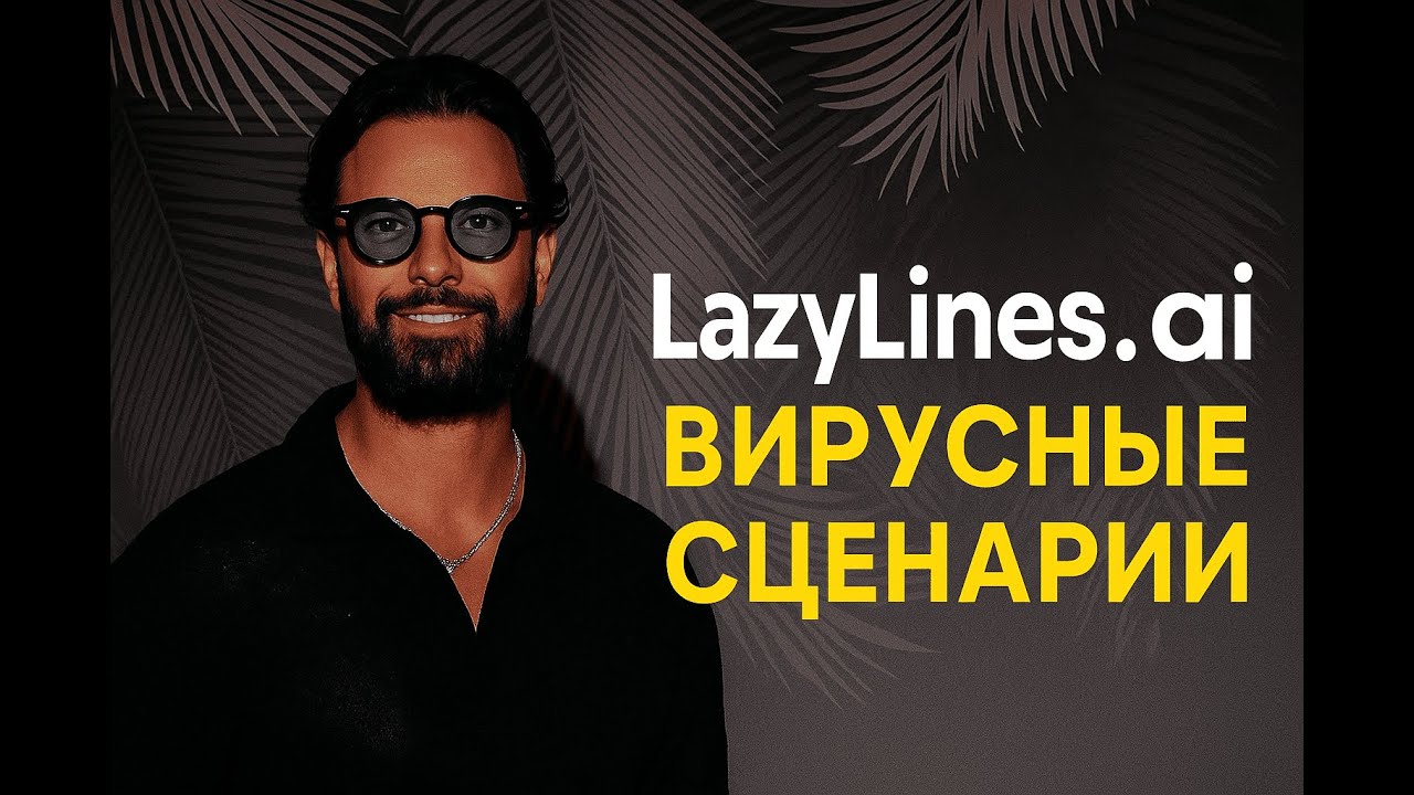 Lazy Lines AI — теперь ты не останешься без вирусного контента - YouTube