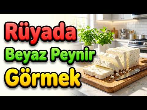 Rüyada Beyaz Peynir Görmek Ne Anlama Gelir? Beyaz Peynir Yemek Hayra mı Yorulur?