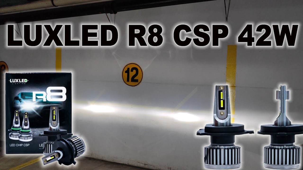 LED LUXLED R8 CSP 42W - Valen la pena? #kobo #luxled #R8 #LED - YouTube