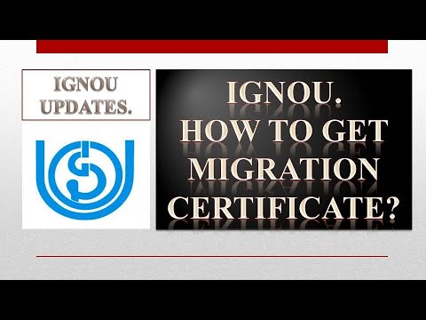 How to Apply For Migration Certificate in IGNOU | IGNOU Updates ...