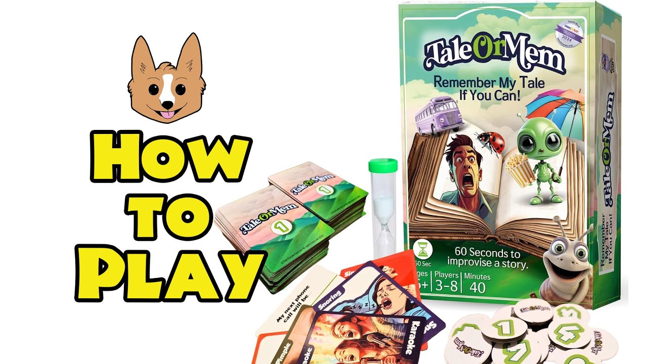 How to Play the TaleOrMem Board Game - The Game Flames - YouTube