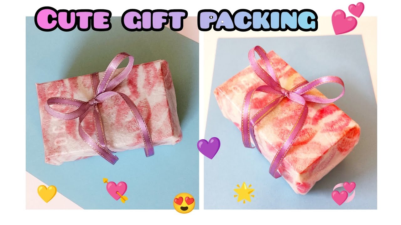 Diy cute gift packing idea 💡l how pack a gift for him 💕 #diy #giftideas ...