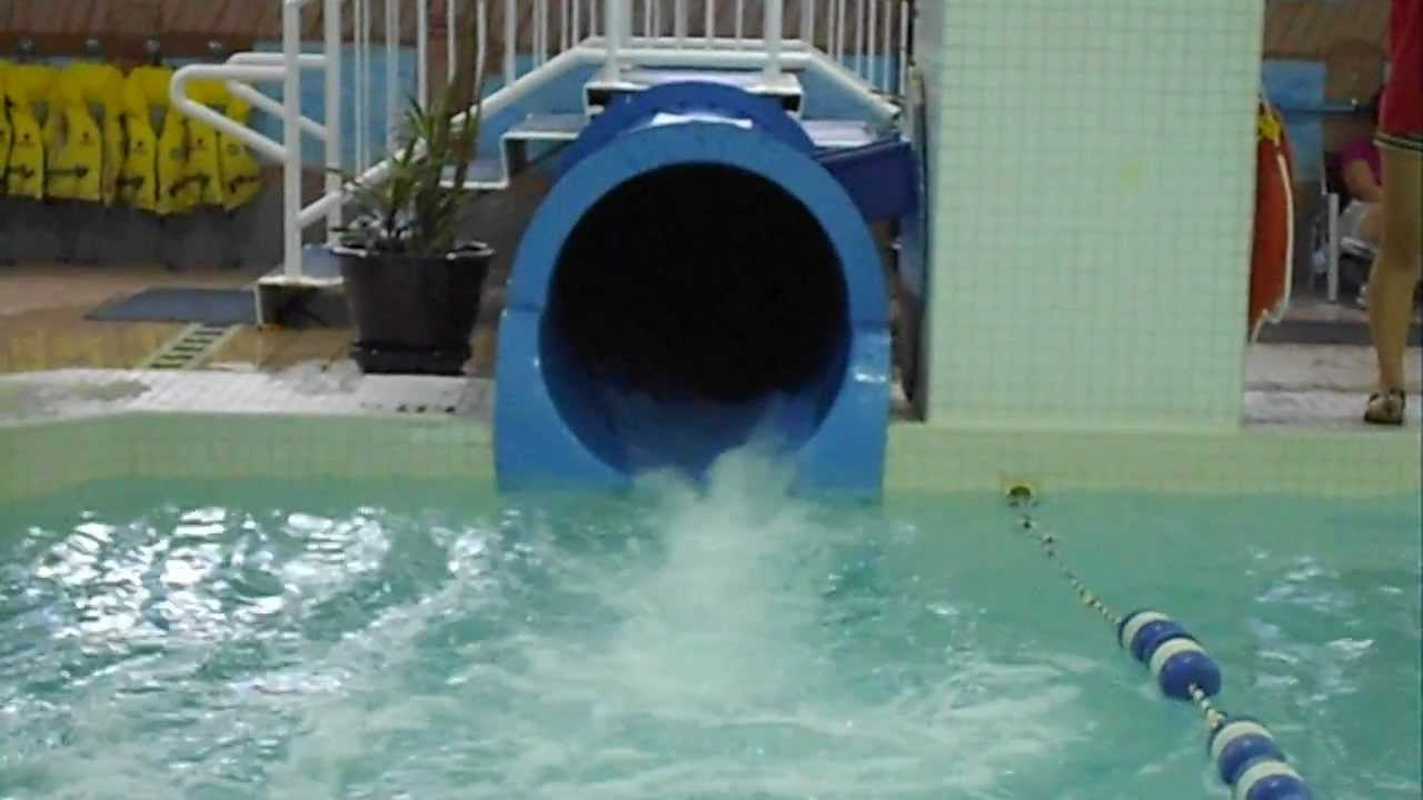 Corkscrew Water Slide - YouTube