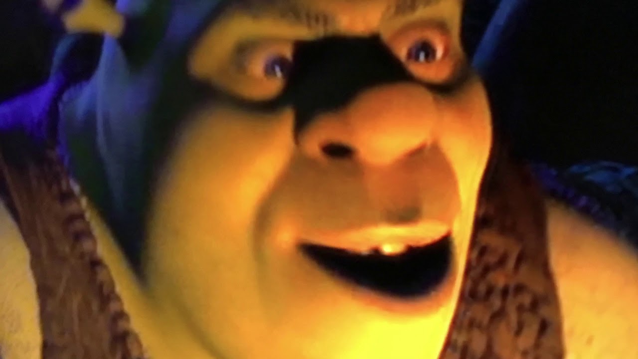 Funny shrek face - YouTube