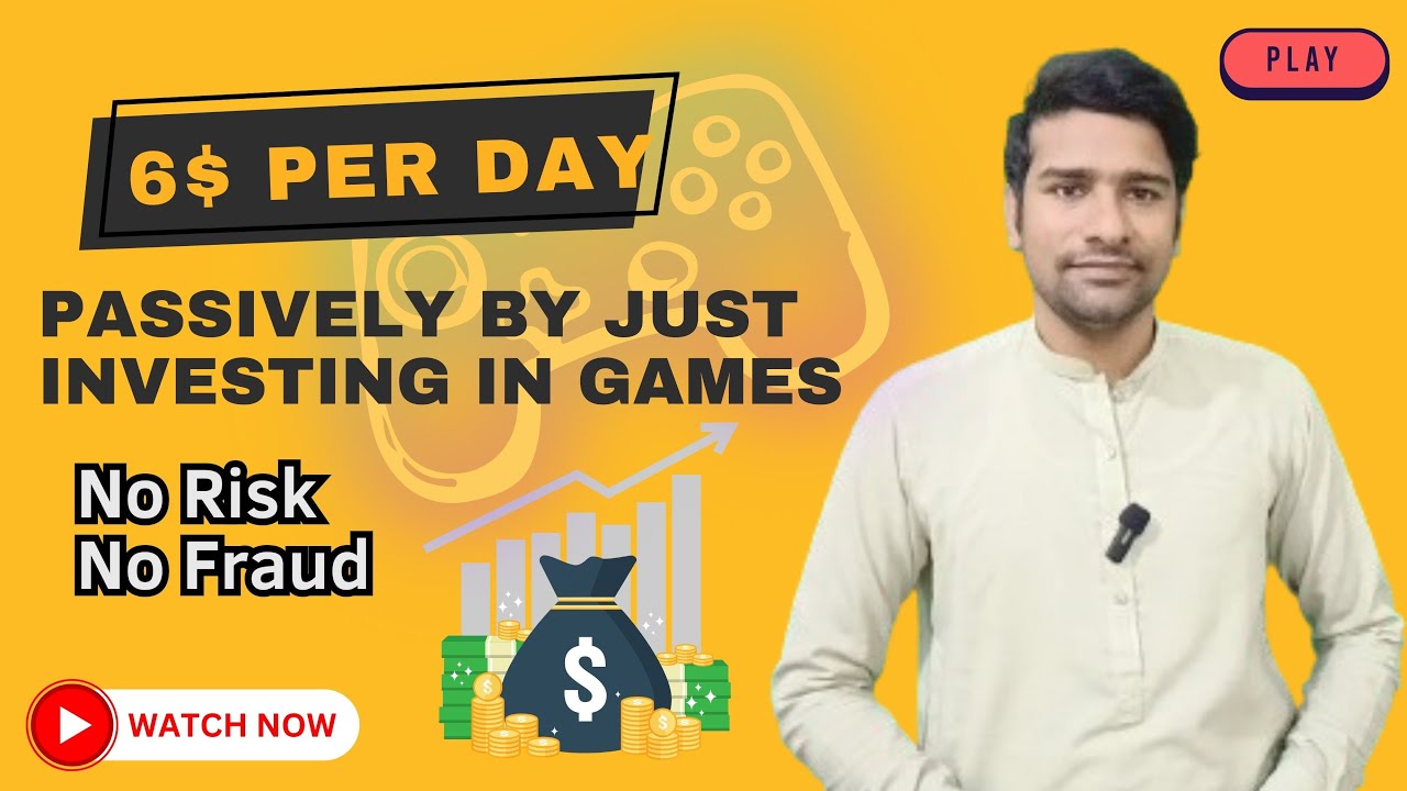 Earn Passive Income by just investing in Games. || Online passive way ...