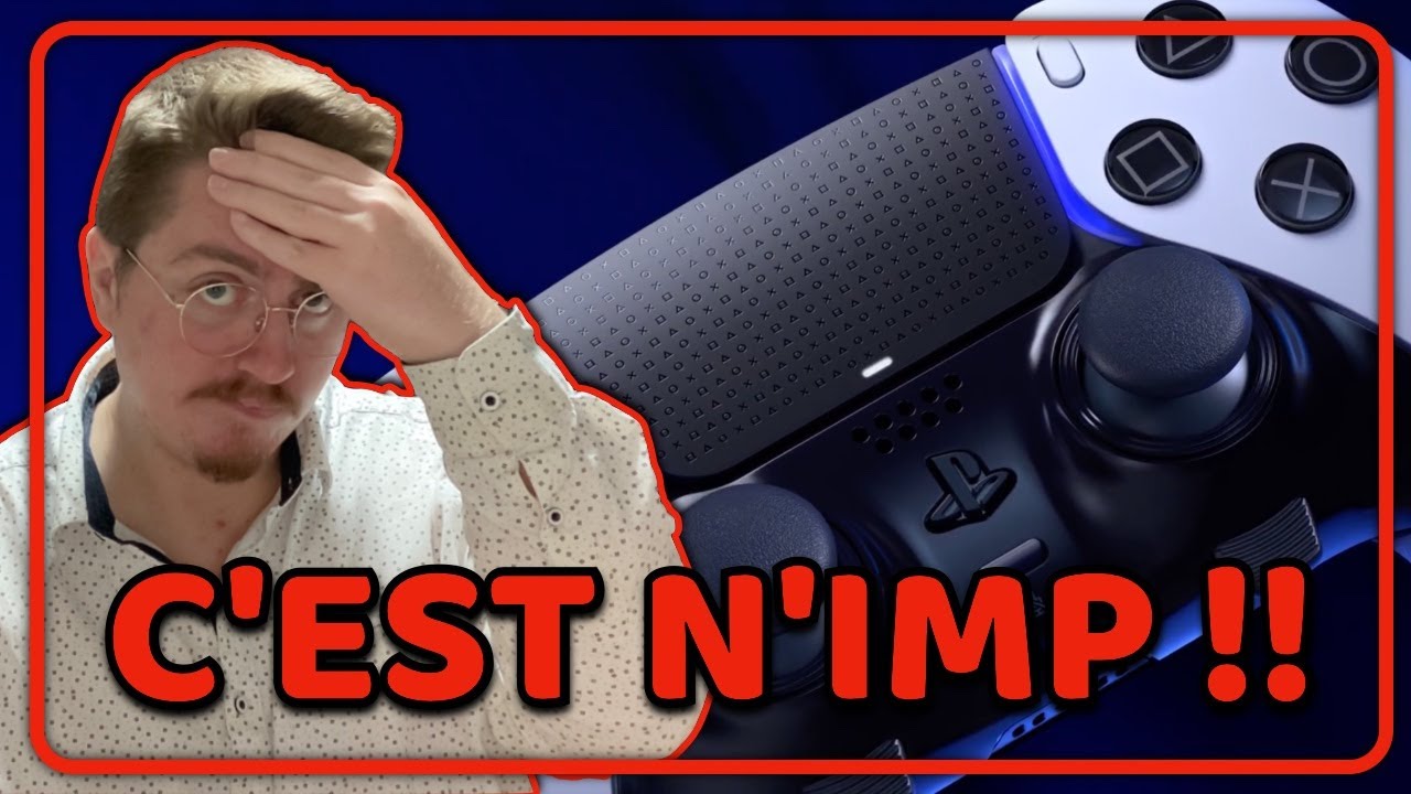 DUALSENSE EDGE C'EST N'IMPORTE QUOI !! - YouTube