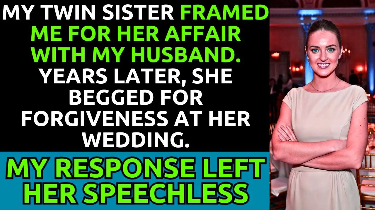 Twin Sister Framed Me For Her Affair, Then Begged For Forgiveness At ...
