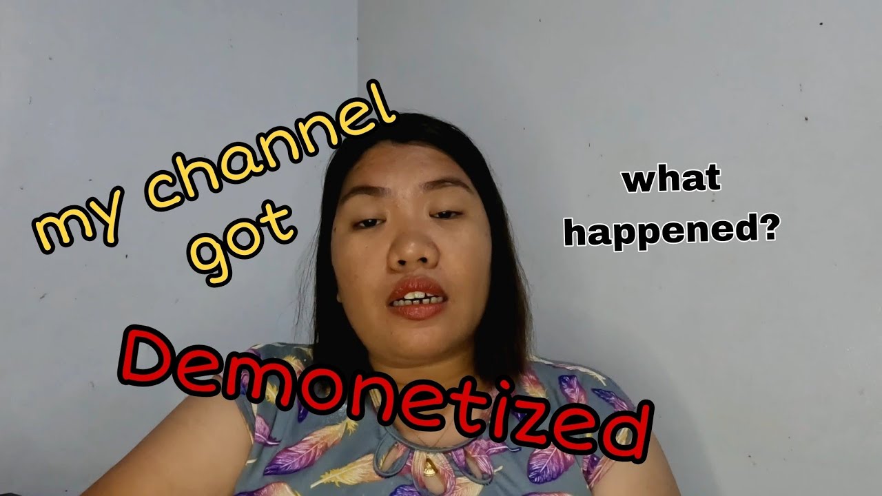 Why my channel got demonetized - YouTube