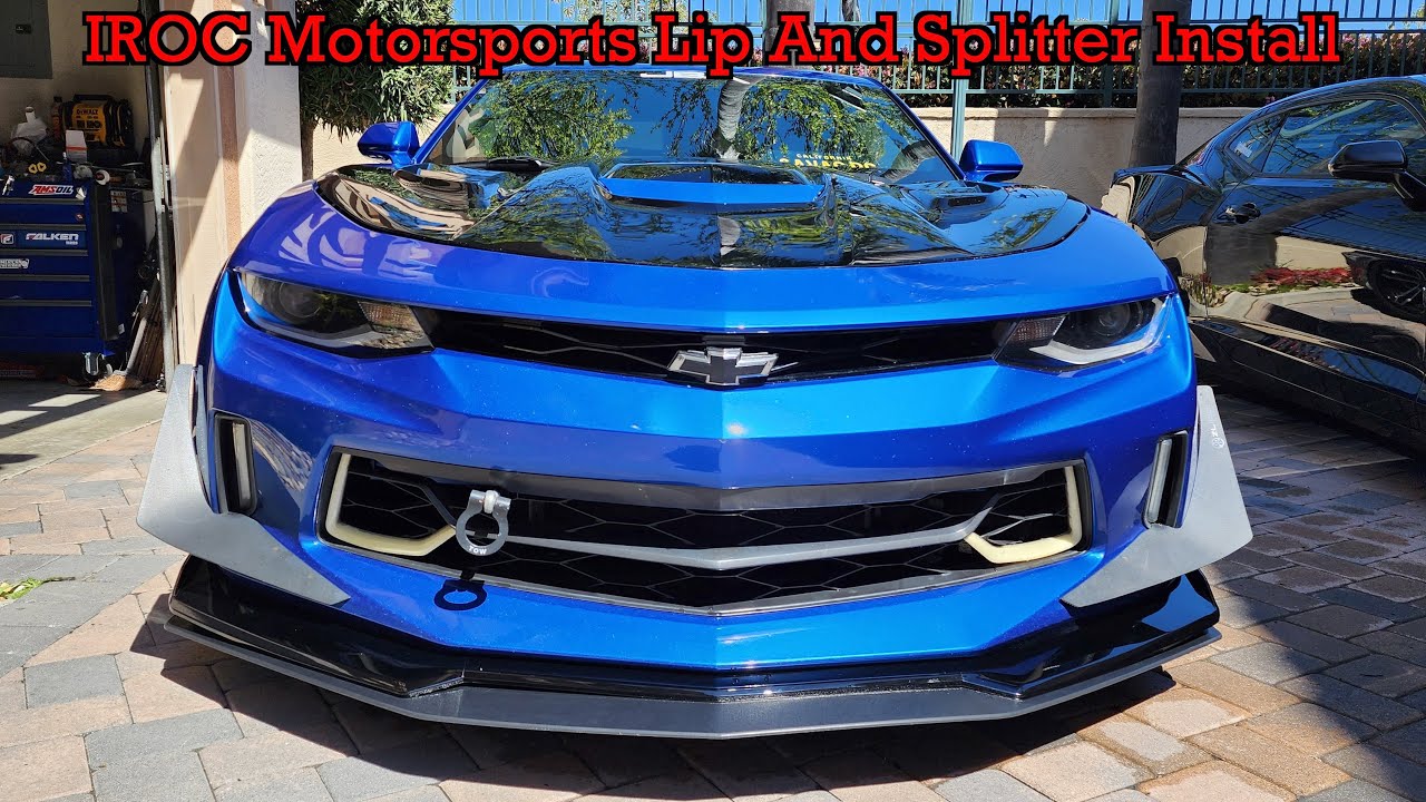 IROC Motorsports Splitter and Lip - YouTube