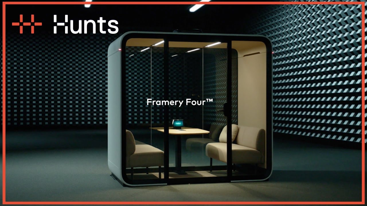 Framery Four Meeting Pod - Preview - YouTube
