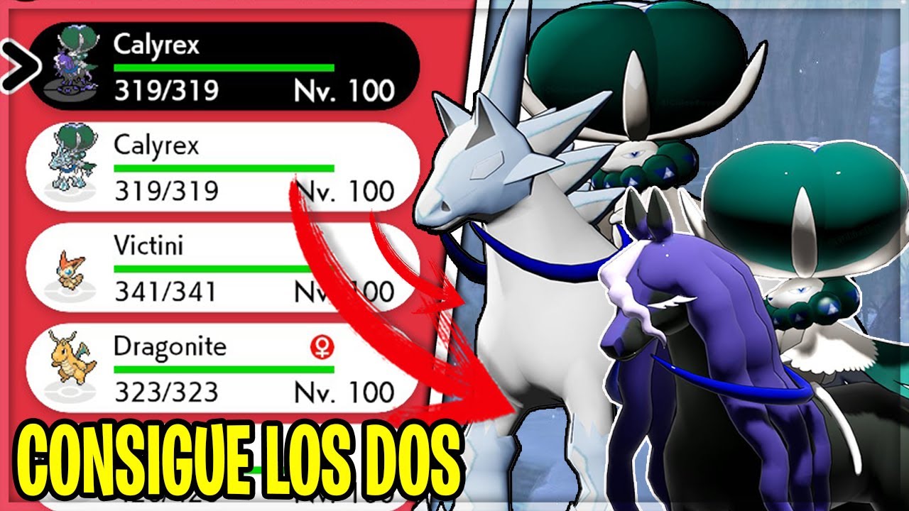 como CONSEGUIR las DOS FORMAS FUSIONADAS de CALYREX SPECTRIER y ...