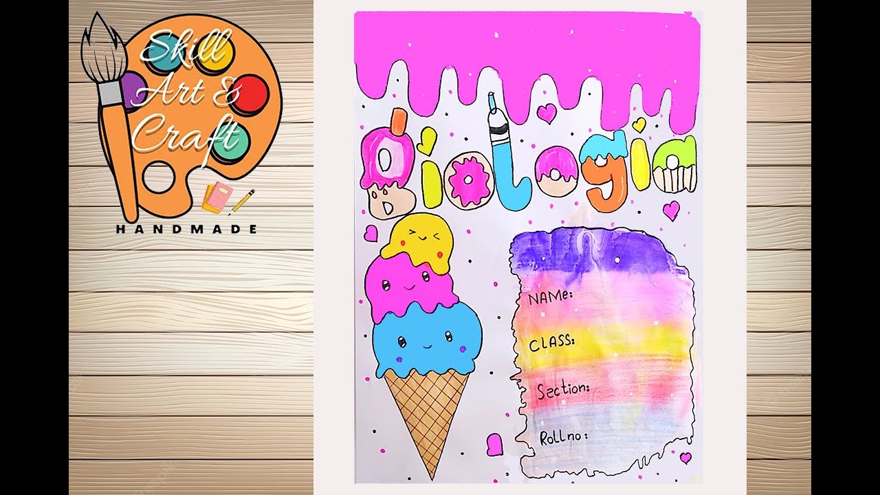 How to Draw | Bio Front Page | the RIGHT way | Easy Step-by-Step | for ...