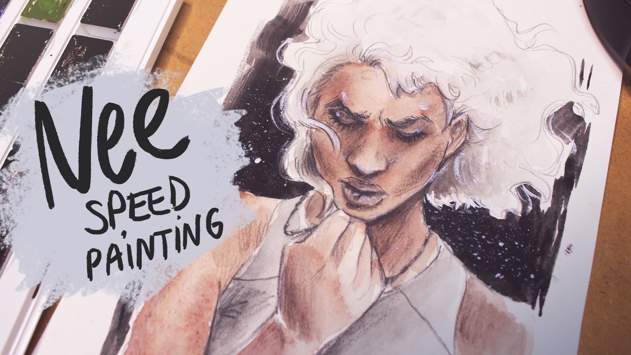 NEE | Watercolor Speed Painting - YouTube