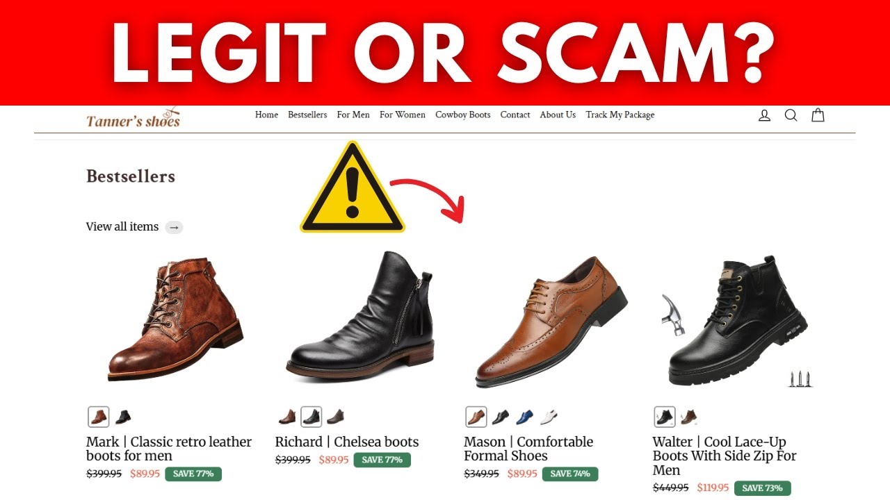 Tanner Shoes Online Store Honest Review | tanner-shoes.com Legit or ...