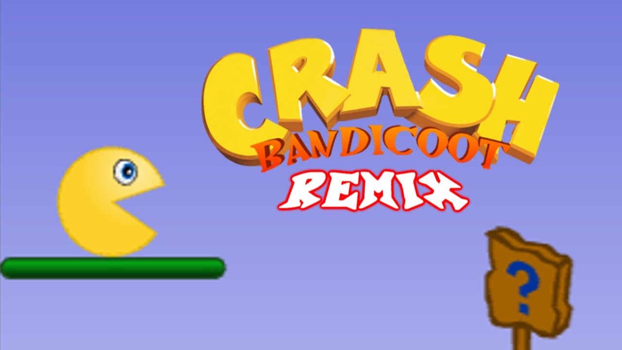 PAC-MAN PLATFORM 2 OST - CAMEO CRASH BANDICOOT REMIX - YouTube