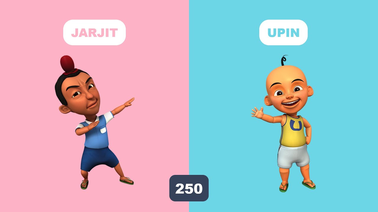 Kartu Upin Ipin - Mari Bermain Bersama Upin & Ipin! Jarjit, Upin, Opah ...