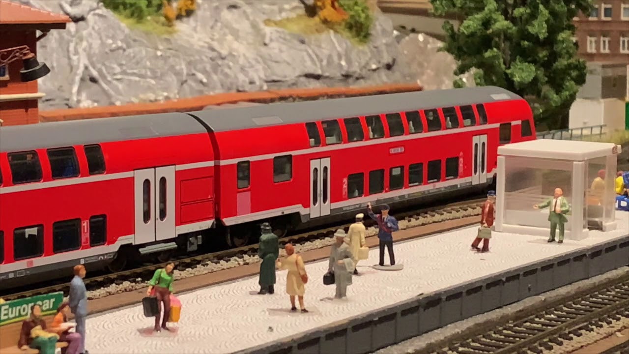 Modelleisenbahn H0(Vorstellung Piko IC2 Hobby Gleichstrom Zug und Bau ...