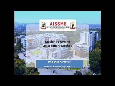 Machine Learning Least Square Method Video 6 - YouTube