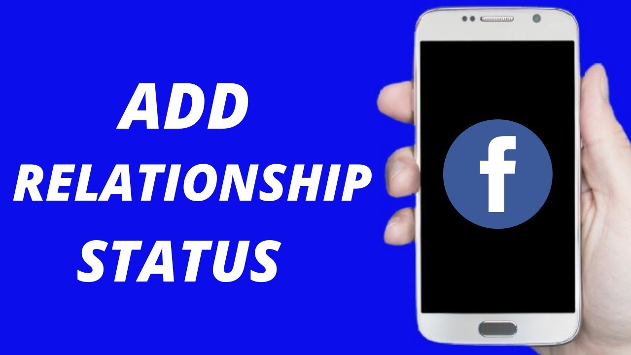 How To Add Relationship Status On Facebook (2021) EASY ! - YouTube
