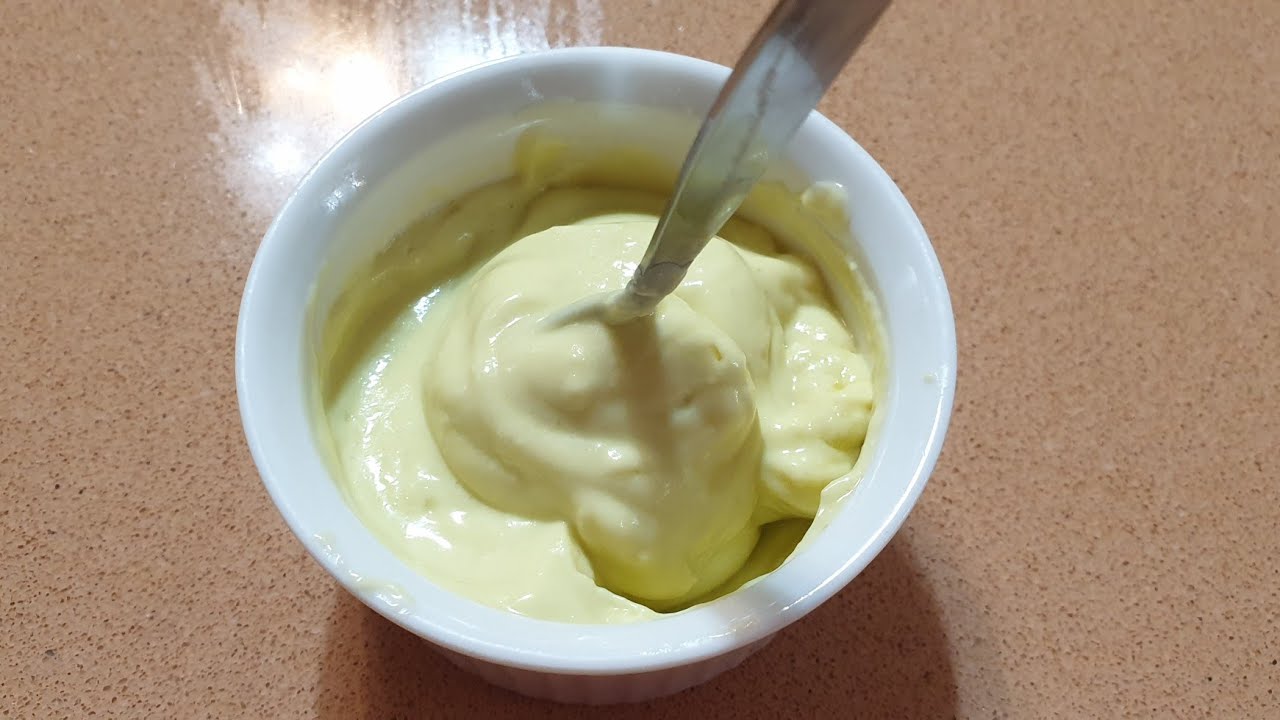 מתכון מיונז ללא כולסטרול-Cholesterol-free mayonnaise recipe - YouTube