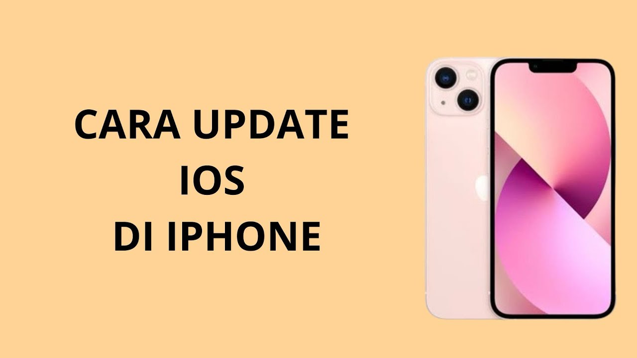 Cara Update IOS Di Iphone - YouTube