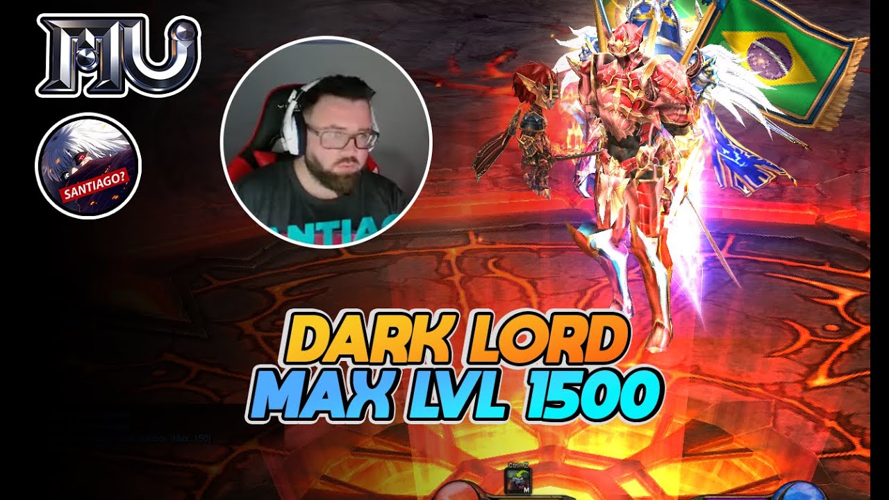 O PRIMEIRO DARK LORD MAX LVL DO MIDGARD | GLOBAL MU ONLINE - YouTube