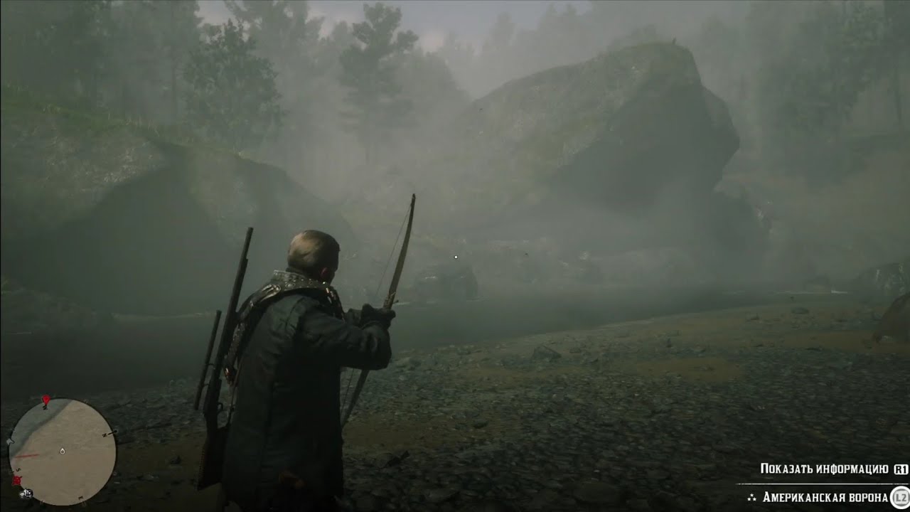 Американская ворона (american crow) Red Dead Redemption 2 - YouTube