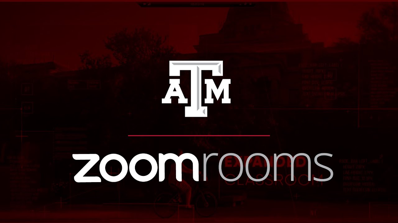 Zoom Rooms on the Texas A&M University Campus - YouTube