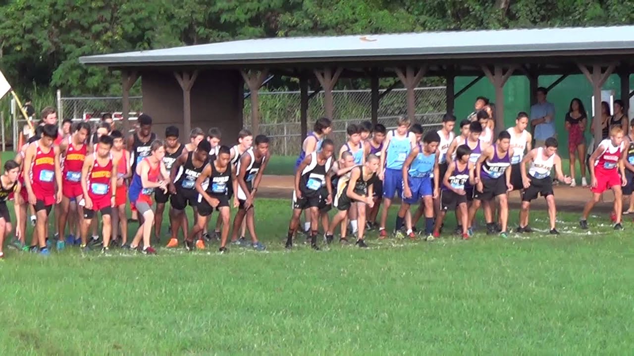2014 OIA JV Cross Country Championships at Pearl City HS - YouTube