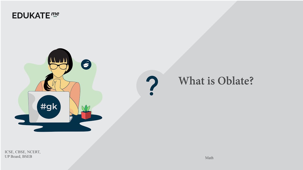 What is Oblate? - YouTube