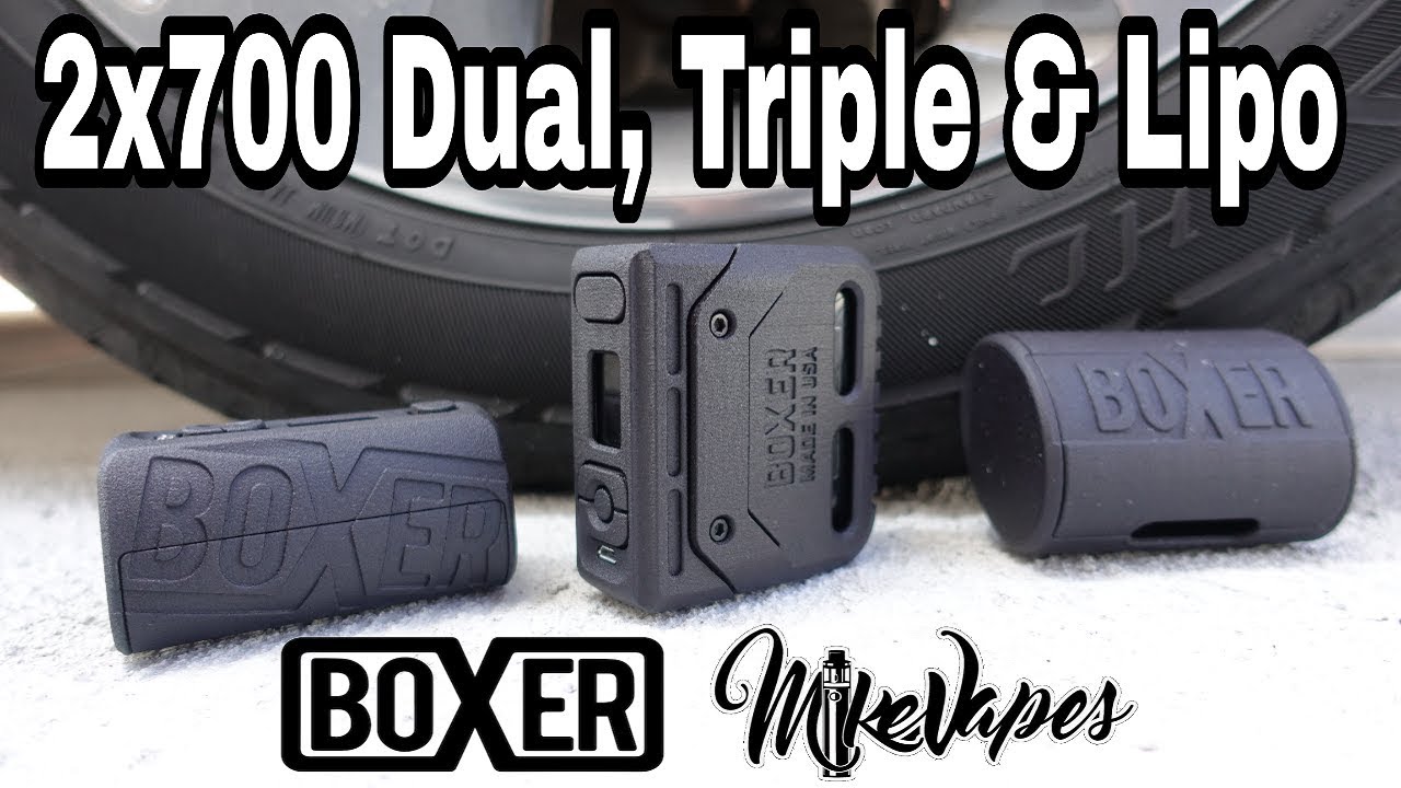 Boxer Mod Dual & Triple 21700 Mods & The Lipo 400w DNA250c - Mike Vapes ...