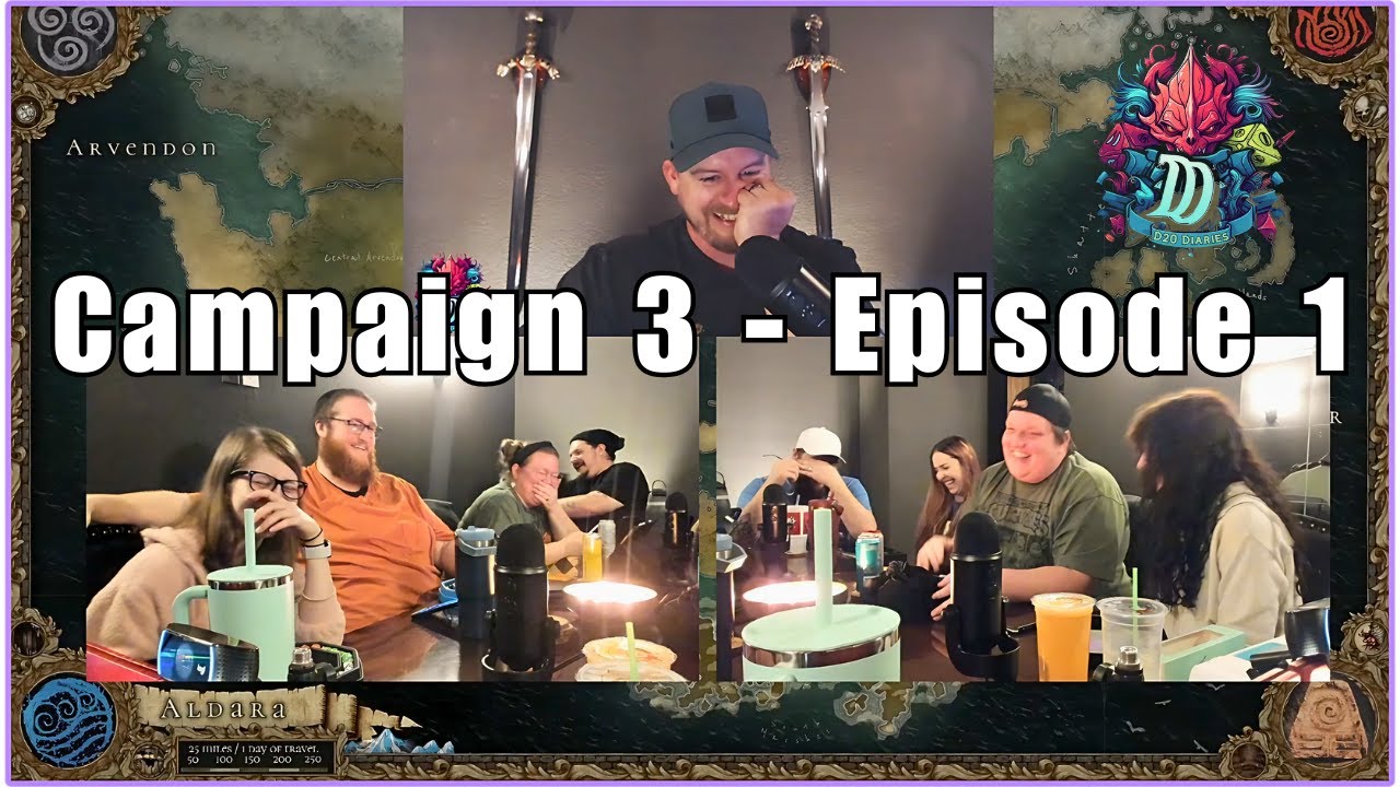 Episode 1 - Campaign 3 | D20 Diaries - YouTube