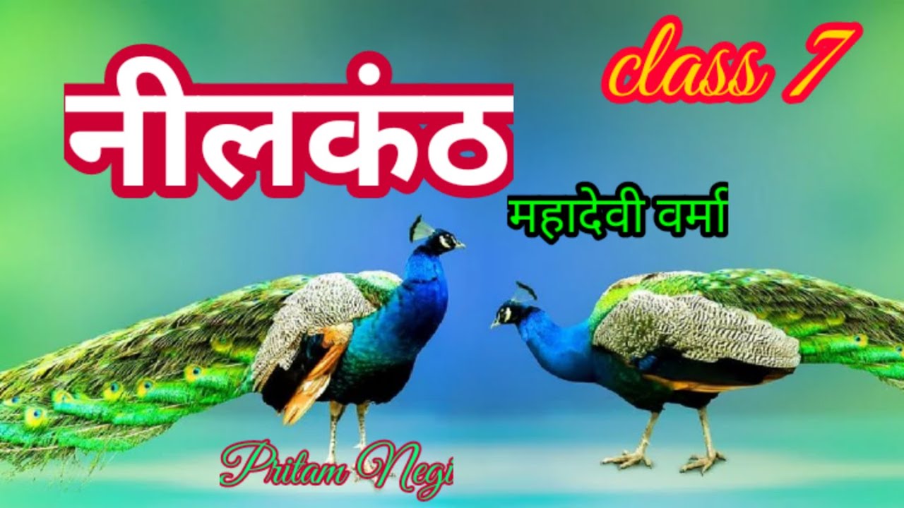 Neelkanth Hindi Class 7 Vasant Bhag 2 Mahadevi Verma YouTube neelkanth-hindi-class-7-vasant-bhag-2-mahadevi-verma-youtube
