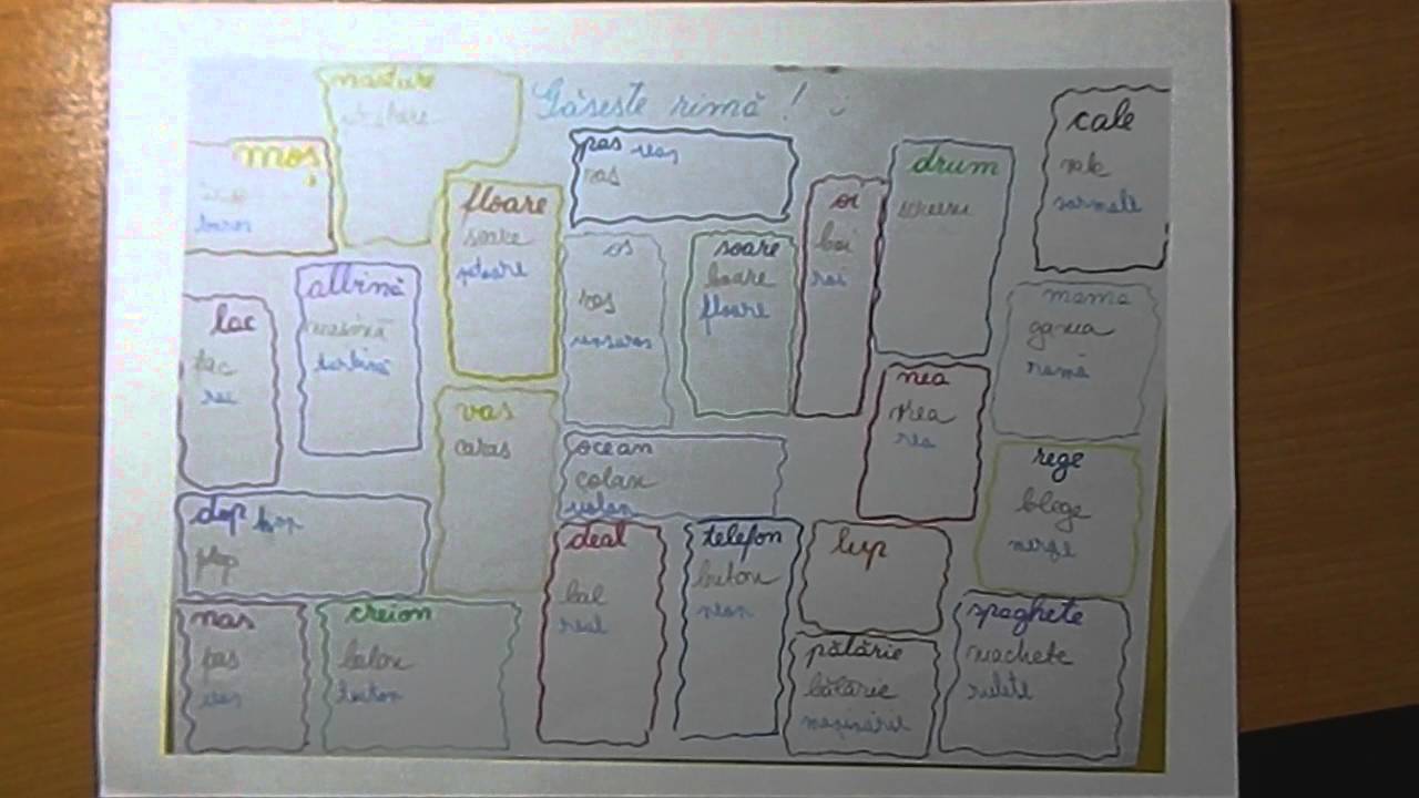 Găsește rima! - YouTube