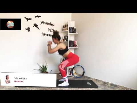 7 dakika da ekipmansız kalça şekillendir 🍑