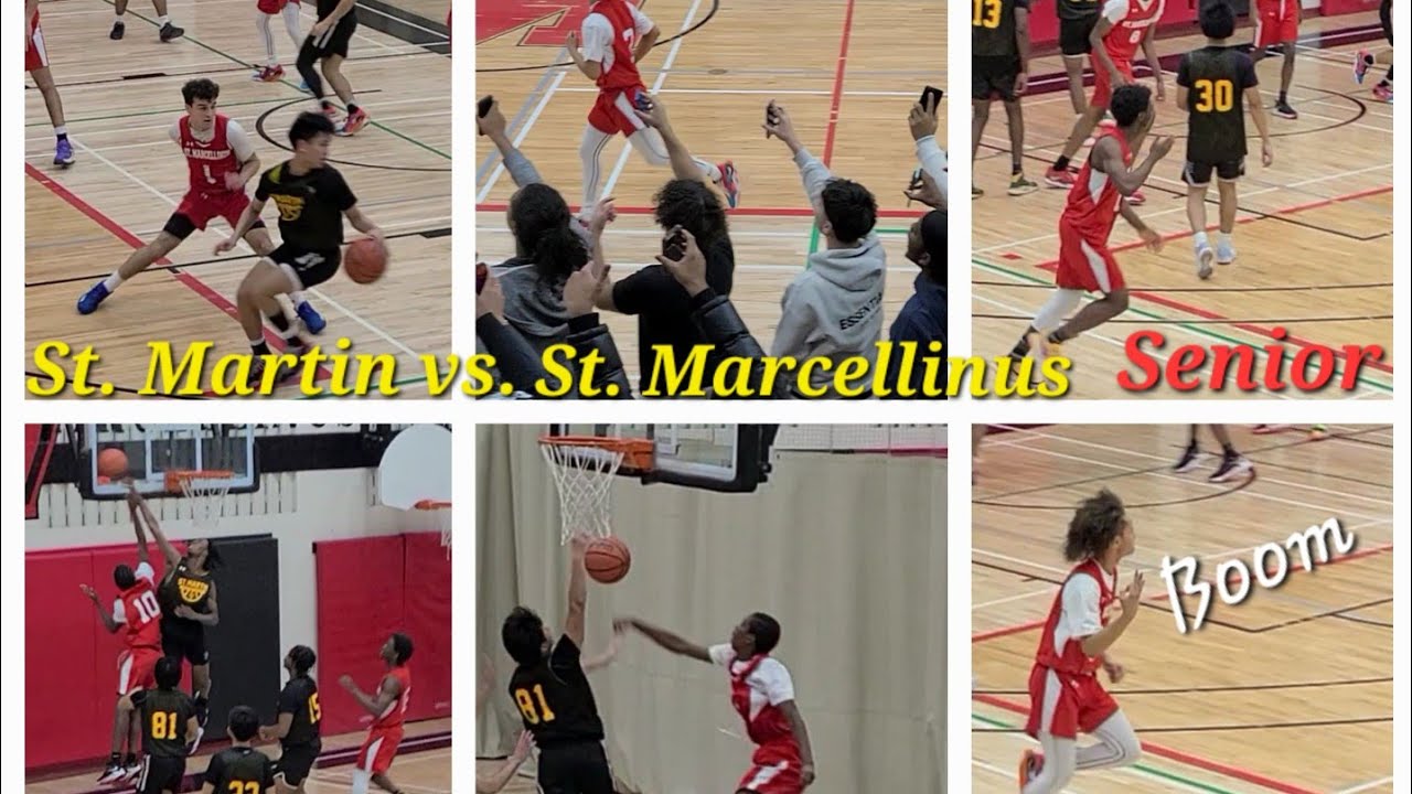 St. Martin vs. St. Marcellinus (4th Quarter) | ROPSSAA Senior Boys ...