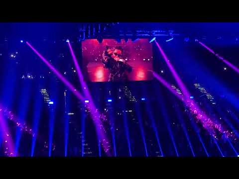 BTS prerecorded performance of Hooligan at the 52nd American Music Awards #bts #amas #lasvegas 