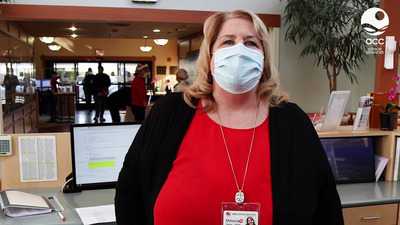 Melanie Segar and Joanna Ly Talk About "V-Day" at ACC Care Center - YouTube