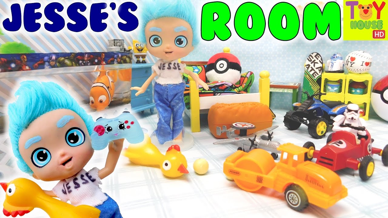 Jesse's ROOM TOUR! (Jessicake's Brother) 🤣🎮 - YouTube